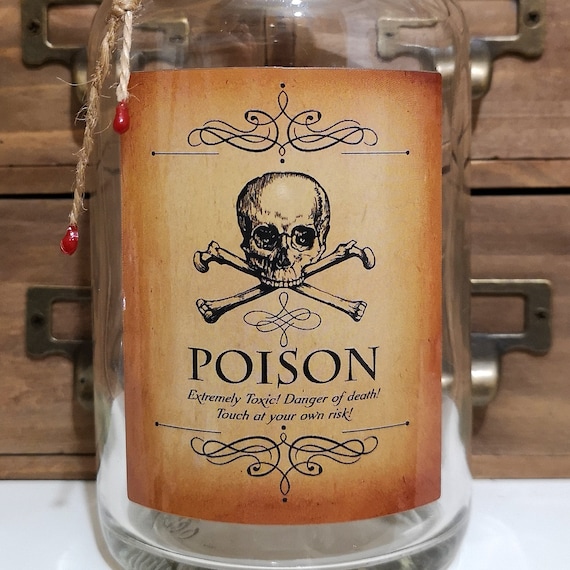 Poison Skull Bottle