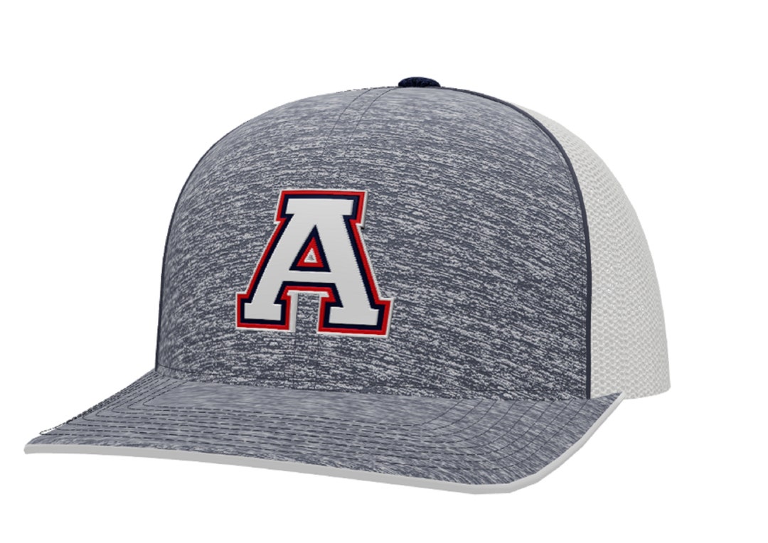 Allen High School Eagles A Snapback Hat ---gray & White - Etsy