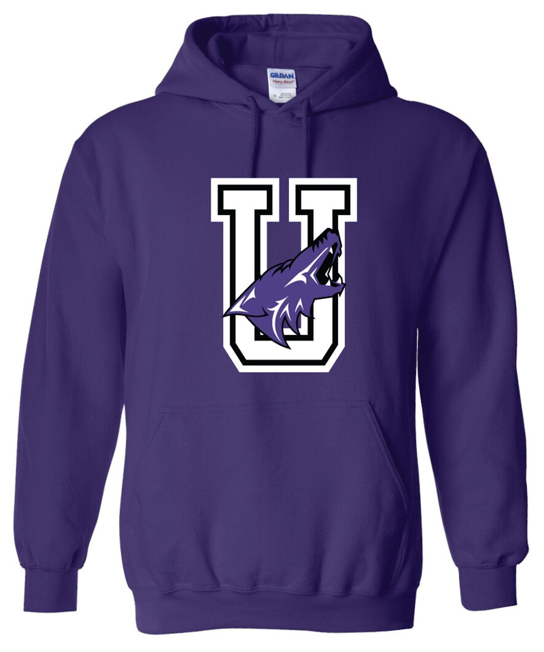 Anna High School Anna Coyotes U Coyote Head Crew Sweatshirt or Hoodie ...