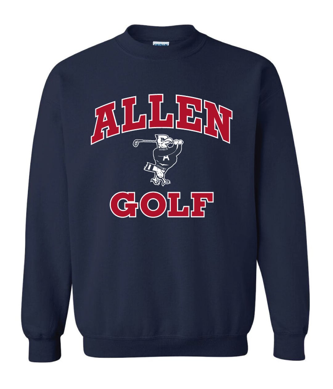 Allen High School Allen Eagles Golf Tuffy Hoodie or Crew Sweatshirt ...