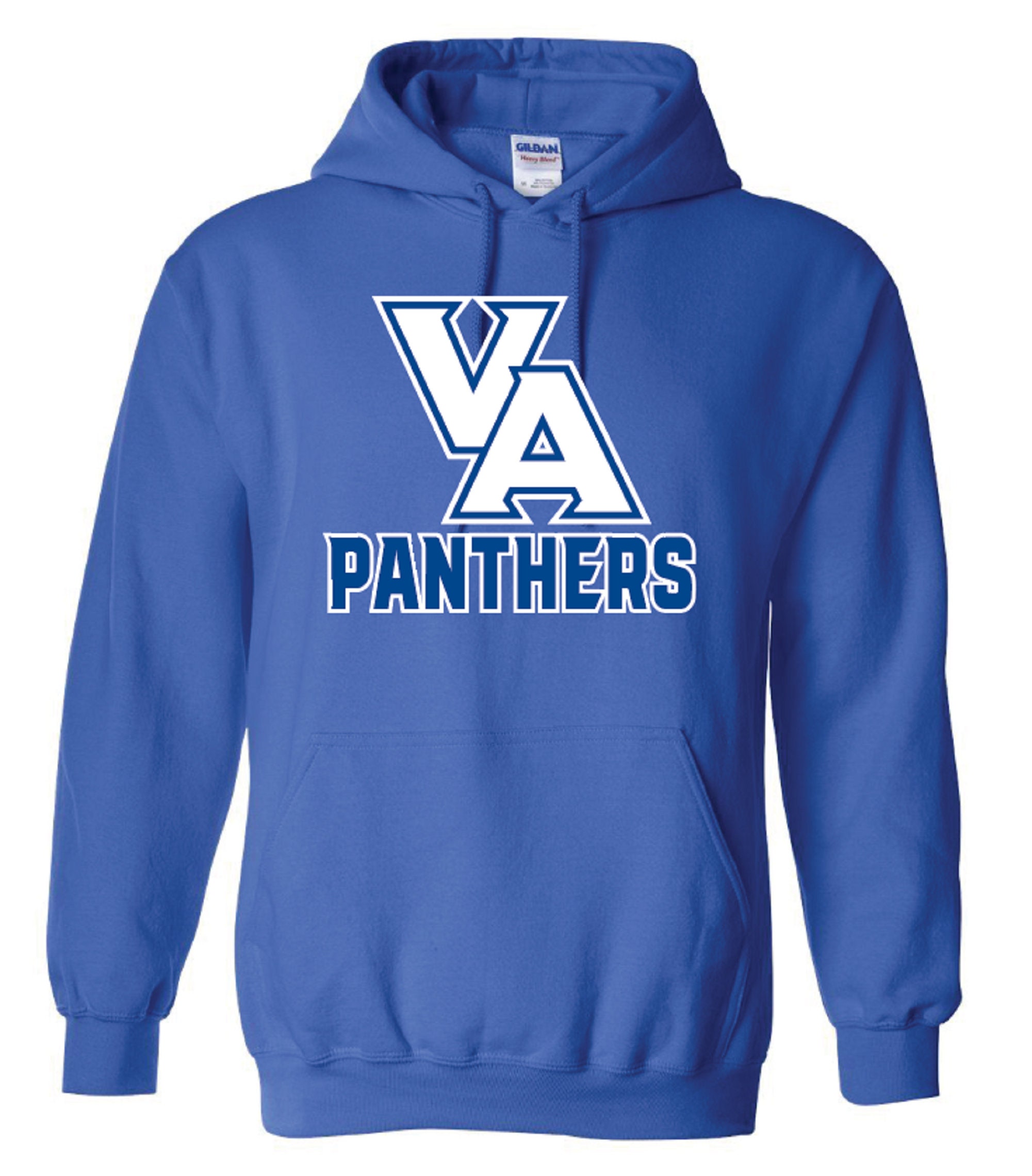 Van Alstyne High School Big White VA Panthers Hoodie 3 - Etsy