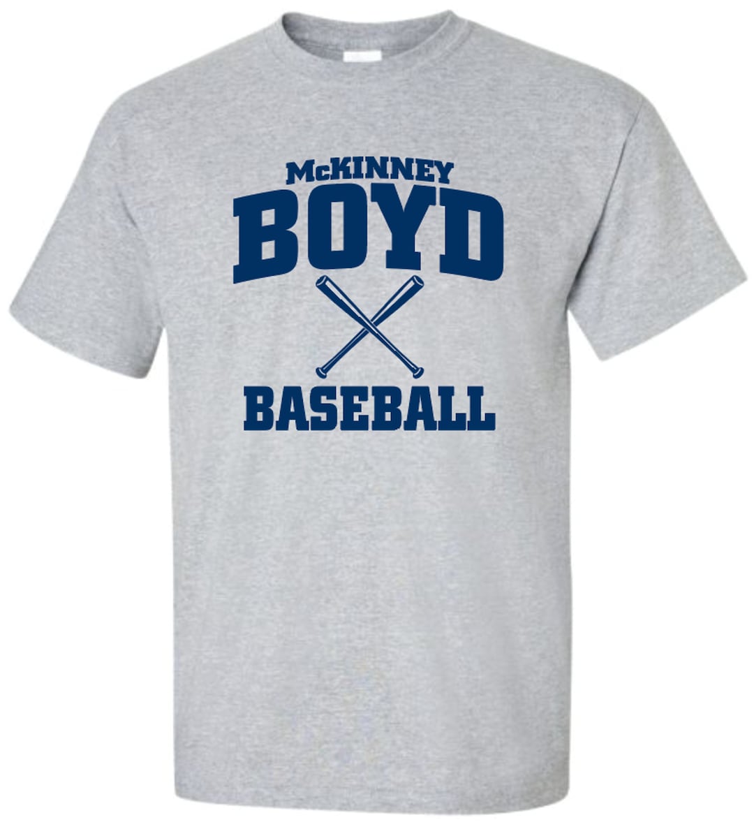 Mckinney Boyd High School Broncos Baseball Varsity Series T-shirt ---3 ...