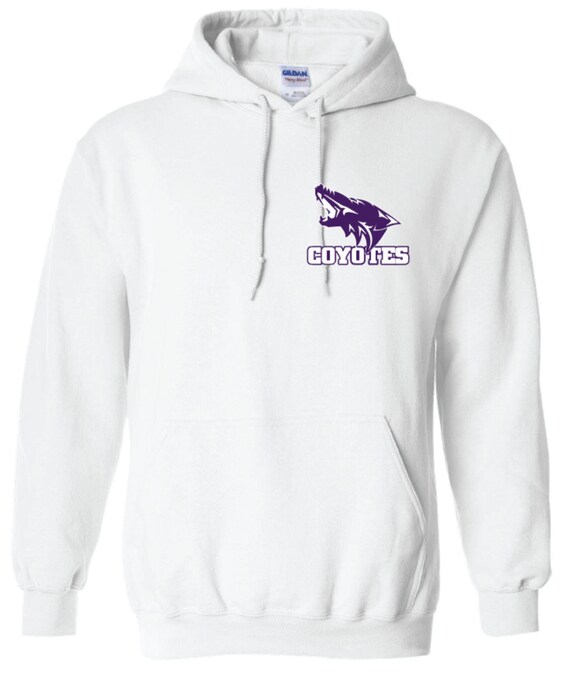 Anna High School Small Anna Coyotes Head Hoodie several | Etsy