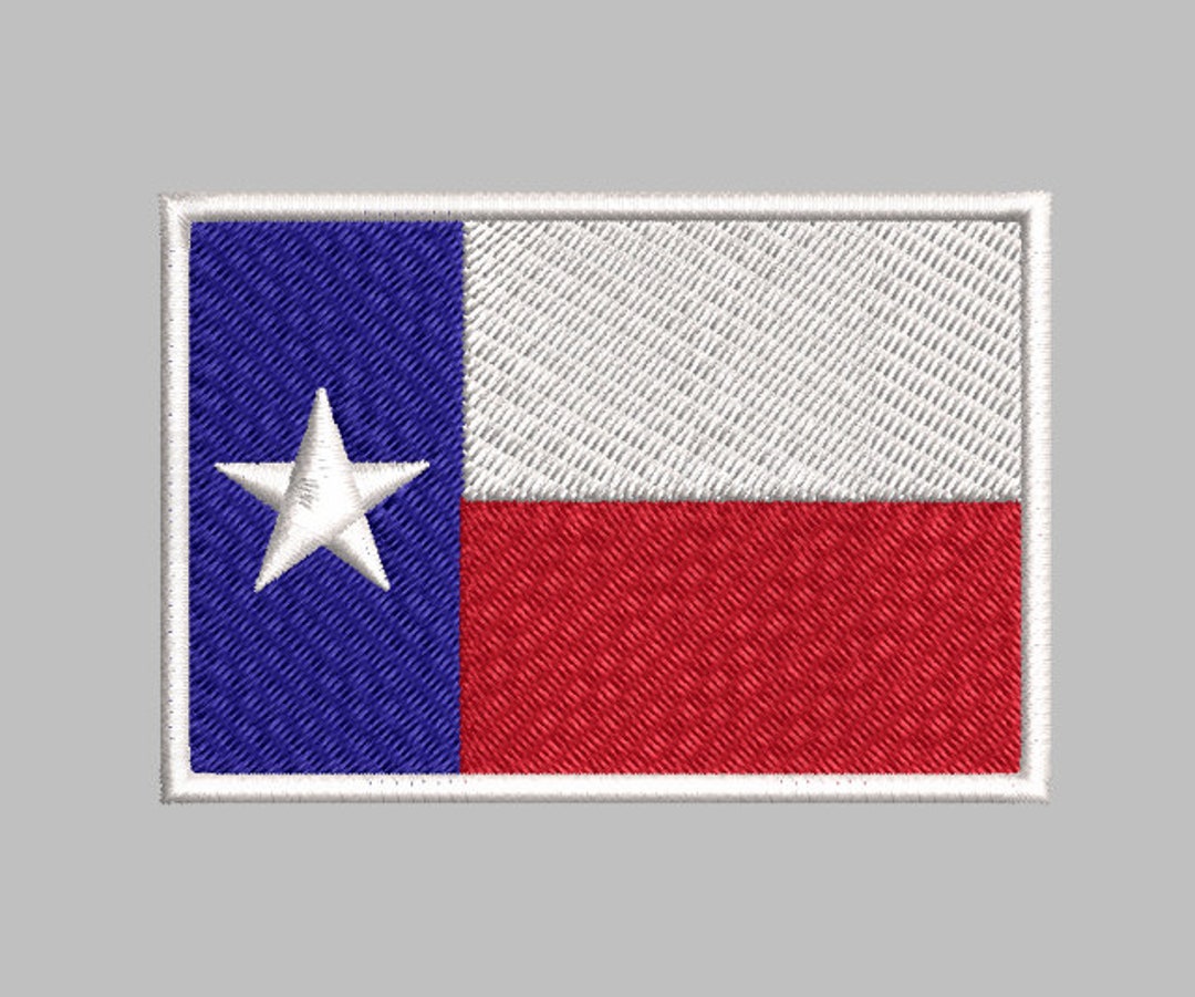 Texas State Flag Embroidery Digitizer File - Etsy
