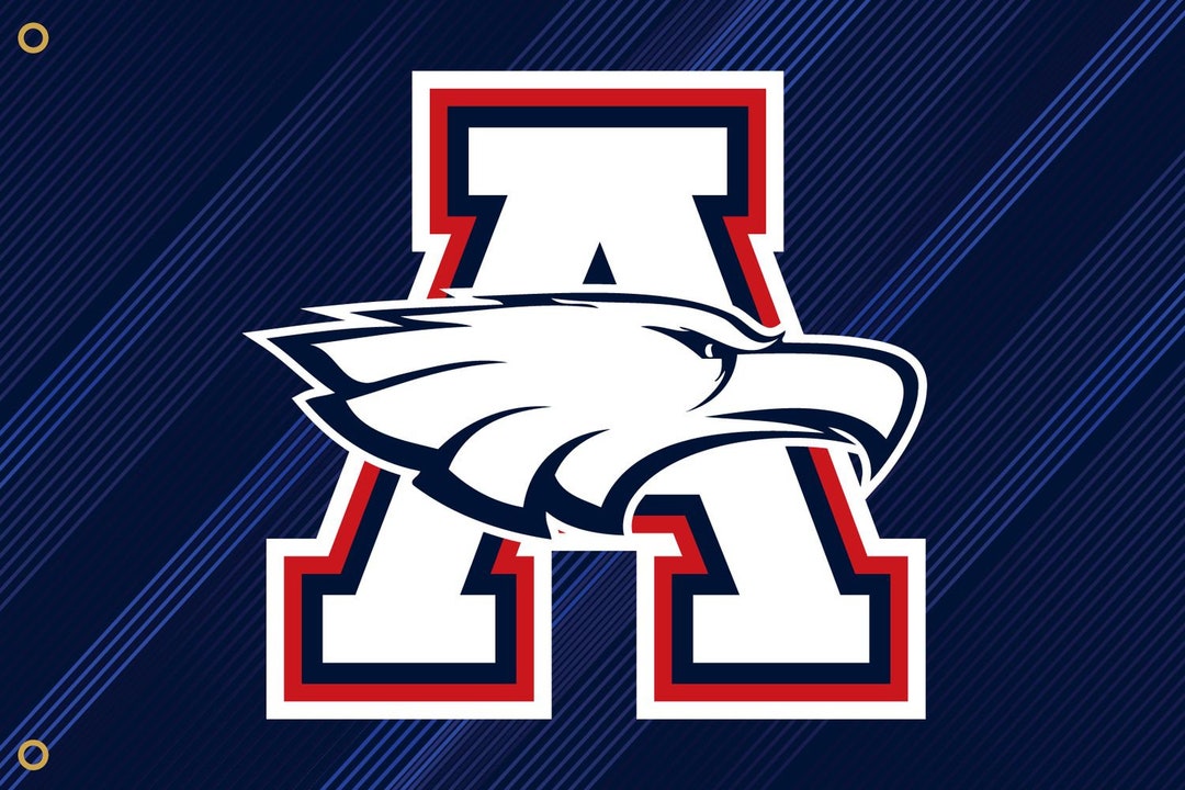 Allen High School Eagles Large A / Eagle Head Logo 2x3 Flag blue - Etsy