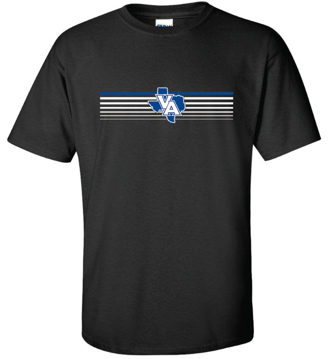 Van Alstyne High School VA Panthers Texas Fading Lines T-shirt ...