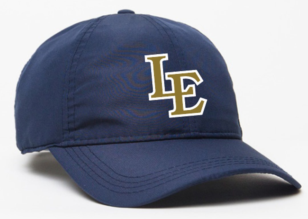 Little Elm High School Lobos Adjustable LE Hat ---navy Blue - Etsy