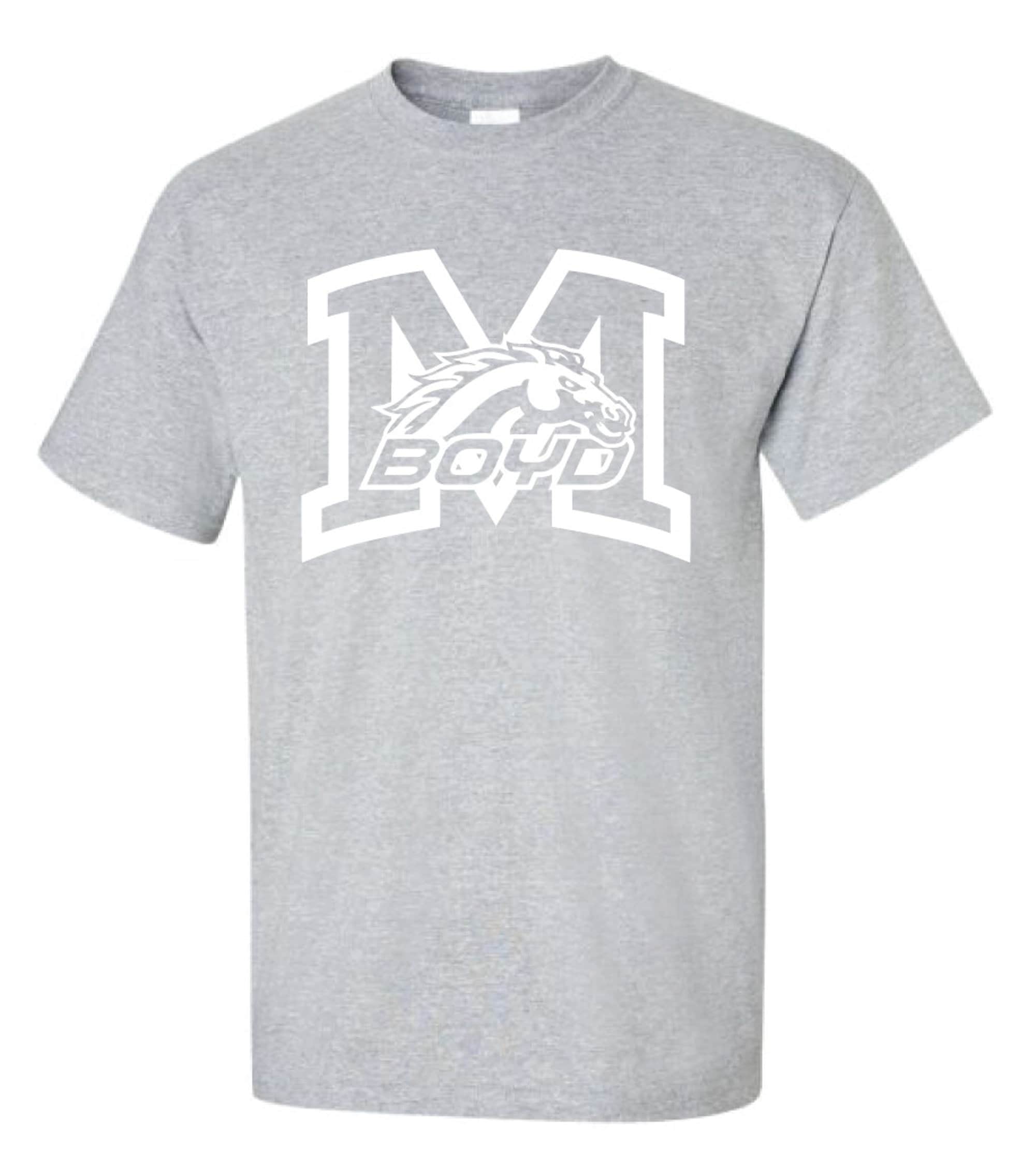 Mckinney Boyd High School Boyd Broncos Large M Simple Logo Tshirt ---3 ...