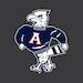 Allen High School Eagles A Eagle Tuffy Logo Sticker / Window Decal - Etsy