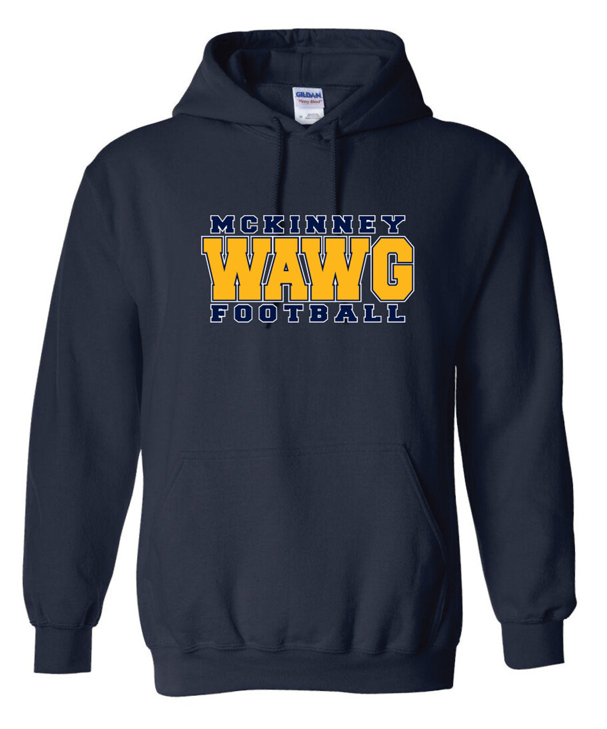 Mckinney High School Lions WAWG Football Hoodie 4 Colors - Etsy
