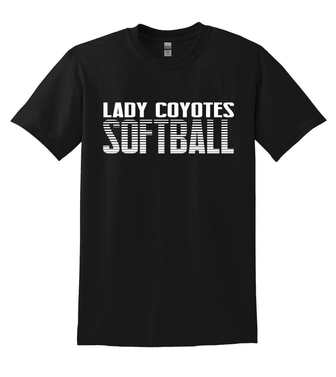Anna High School Anna Coyotes Lady Coyotes Softball T-shirt --short ...