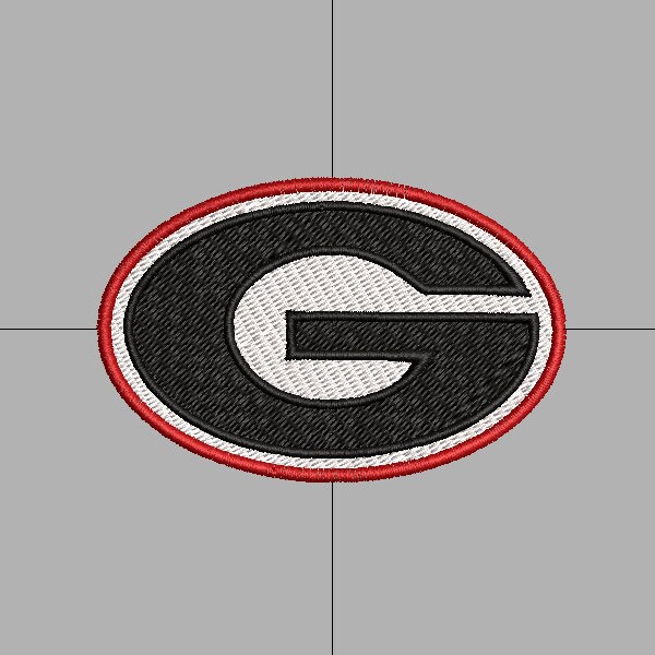 Georgia Bulldogs Embroidery - Etsy
