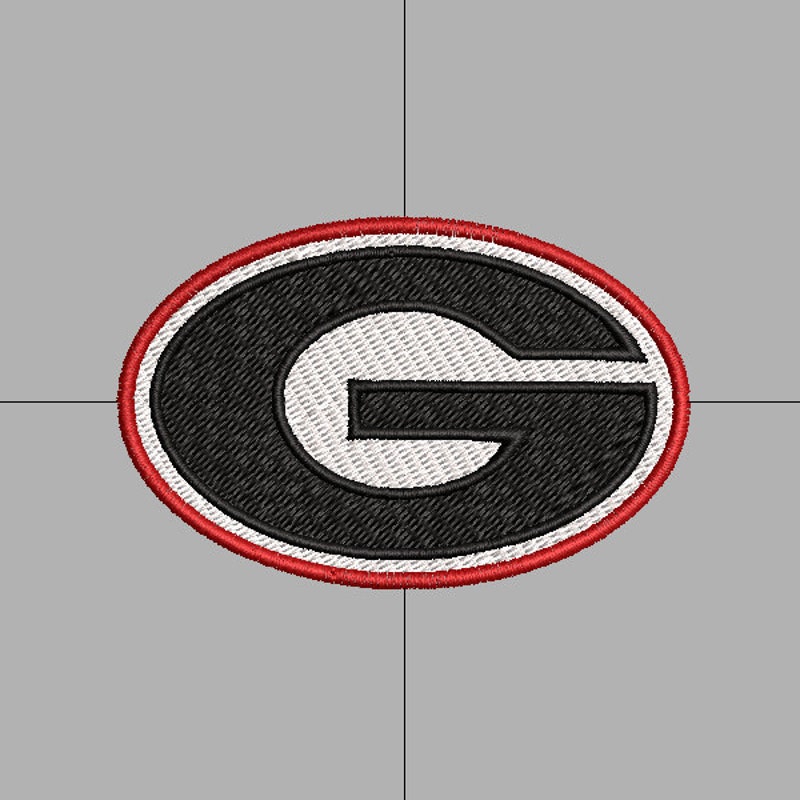 Georgia Bulldogs Embroidery - Etsy