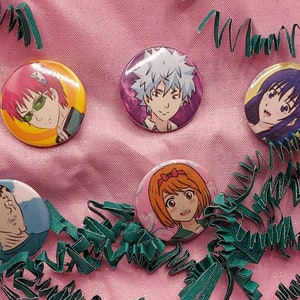 Saiki K. 1 Inch Anime Pin Back Buttons WITH FREE STICKER - Etsy