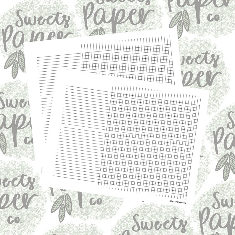 Blank Habit Tracker Printable Habit Tracker Tracker - Etsy