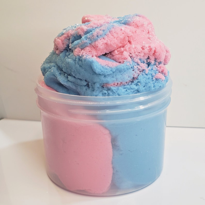 Cotton Candy Corgi Fluff Slime Best Cloud Slime 8oz Scented - Etsy