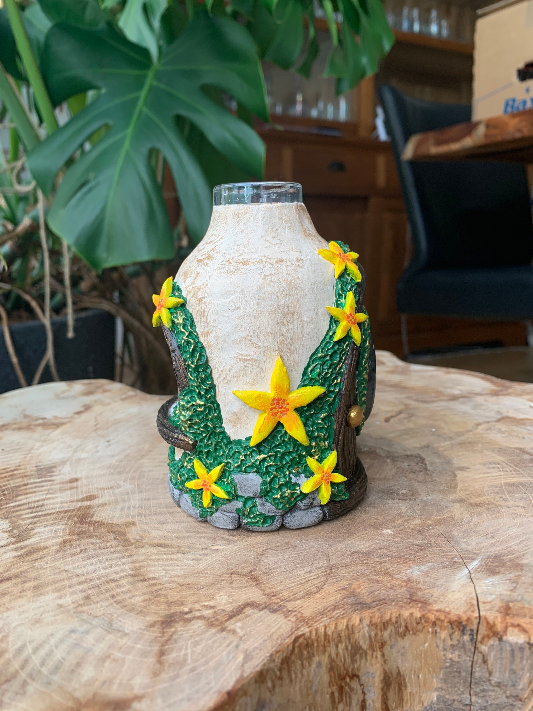 Little Flower Vase With Labradorite - Etsy UK