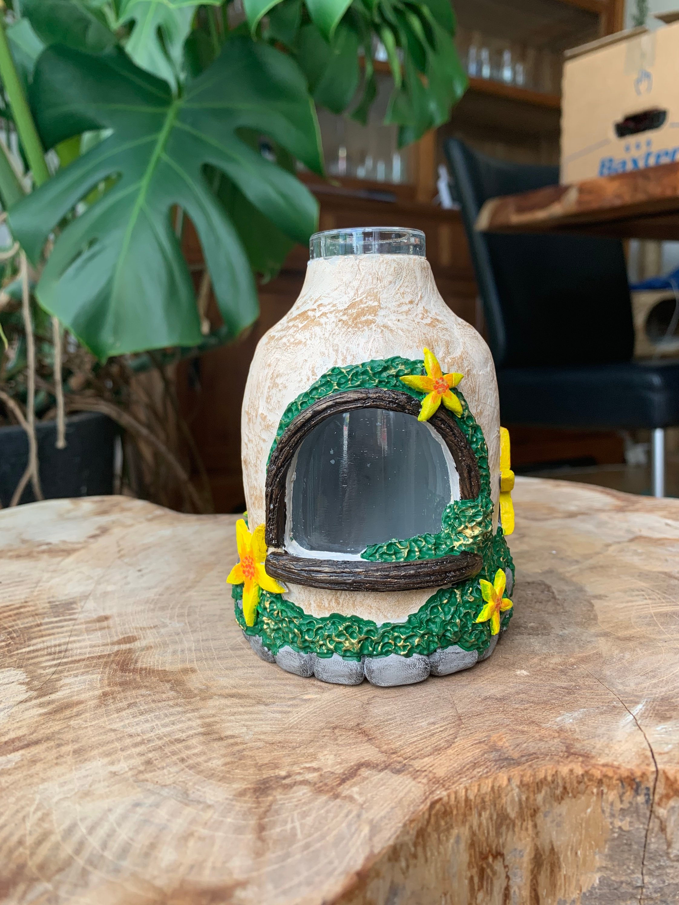 Little Flower Vase With Labradorite - Etsy UK