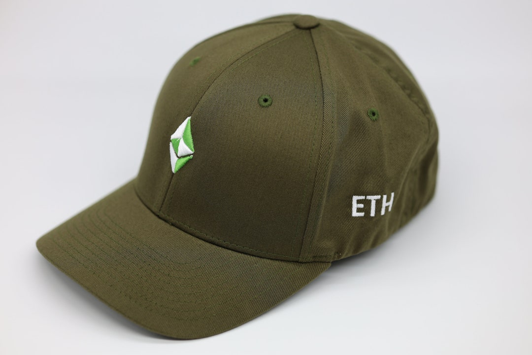 Ethereum ETH Hat (olive) - Etsy