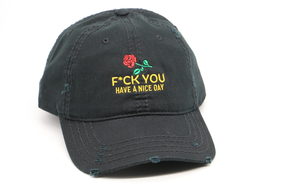F You Have a Nice Day Hat - Etsy