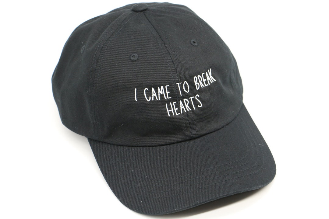 I Came to Break Hearts Hat (FREE Shipping in the US) - Etsy
