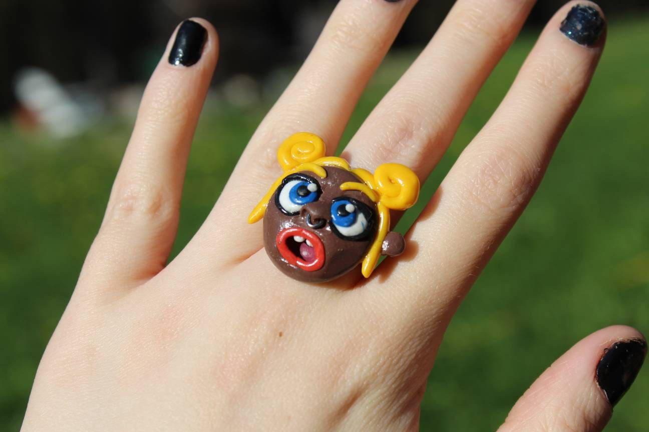 ANILLOS DE MAL HUMOR Joyería de personajes ANNE | Etsy