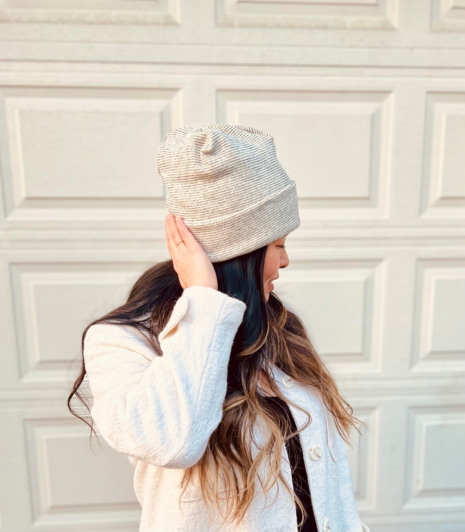 Jude Beanie Beginner Beanie Hat Toque Sewing Pattern for Knits - Etsy