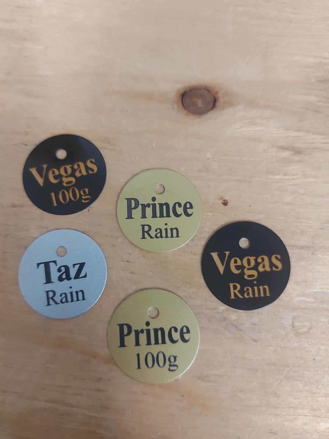 1" Round ID Tag | Great for Horse Blankets - Bridles - Dog or Pet Tags ...