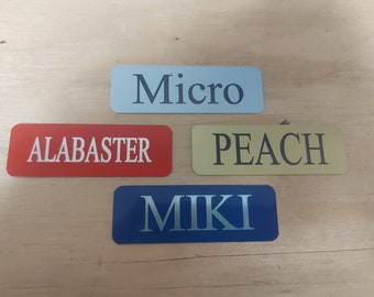 Engraved Leather Horse Name Tag for Rope Halters - Etsy