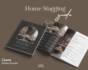 Real Estate Home Staging Guide, Staging Checklist, New Home Staging ...