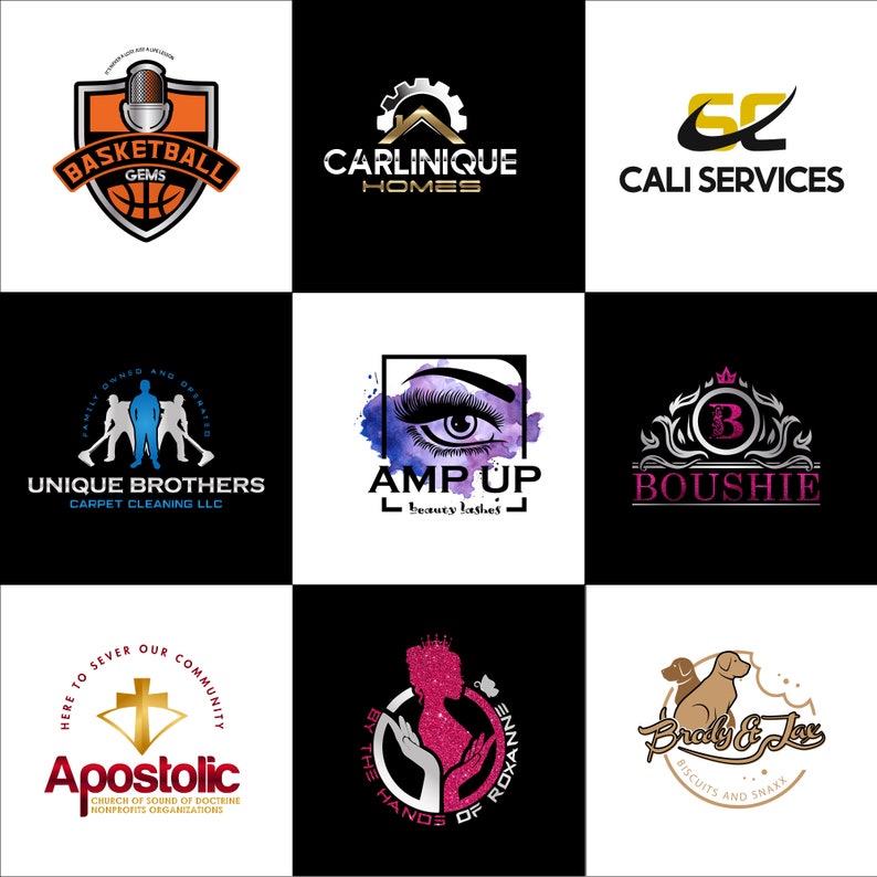 Custom Business Logo Custom Hand Drawn Logo Custom Logo Design ...