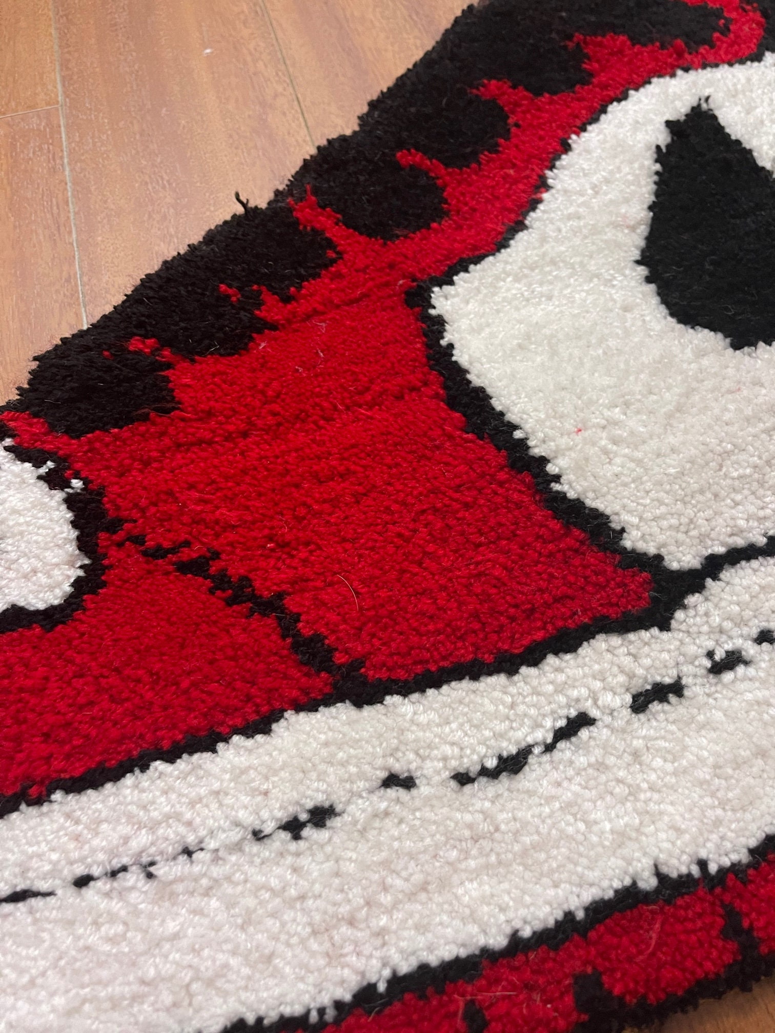 AJ1 Rug Air Jordan 1 Chicago Rug Custom Rug Sneaker Rug | Etsy