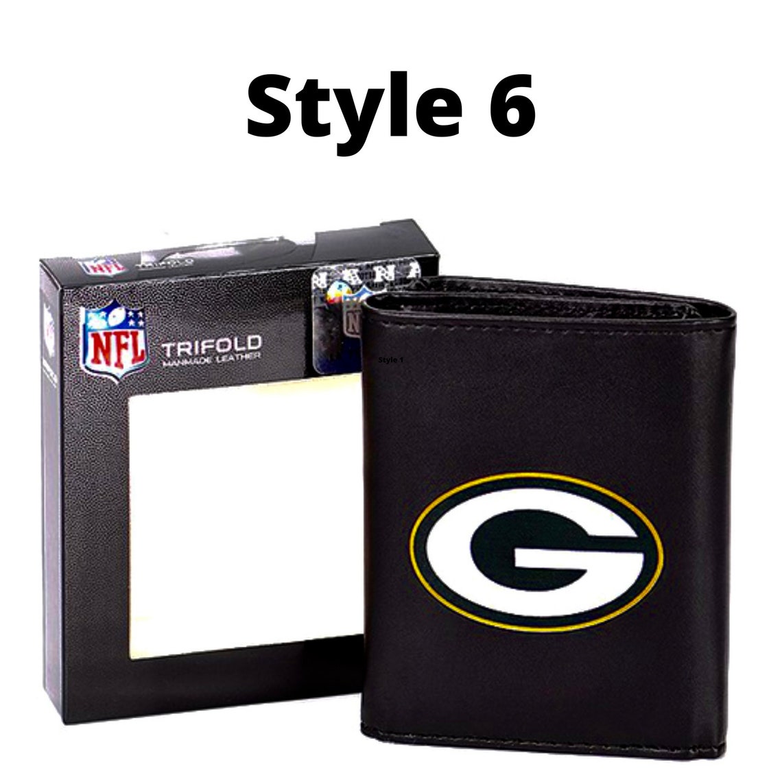 NFL Trifold Manmade Leather Wallets - Etsy