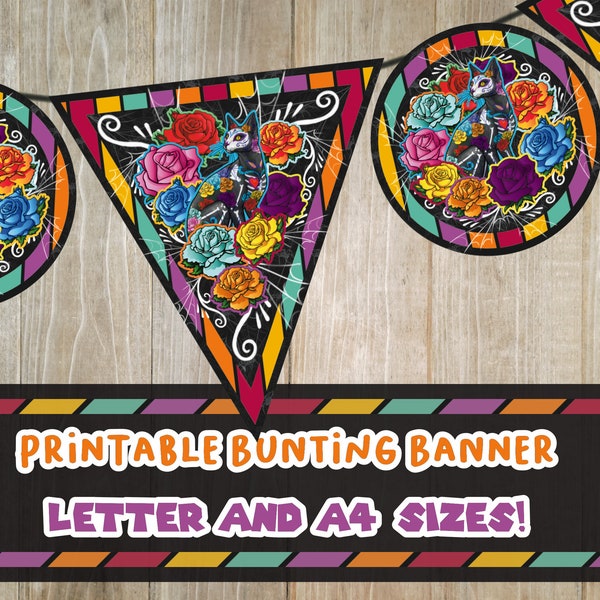 Day of the Dead Cat Wall Hangings - Etsy