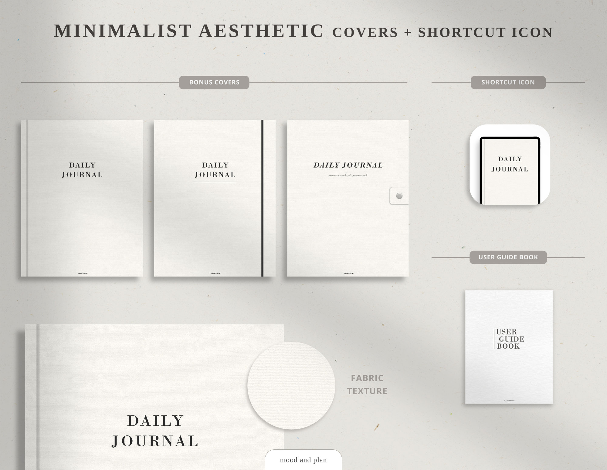 Digital Daily Journal, Minimalist Digital Journal, Aesthetic Digital ...