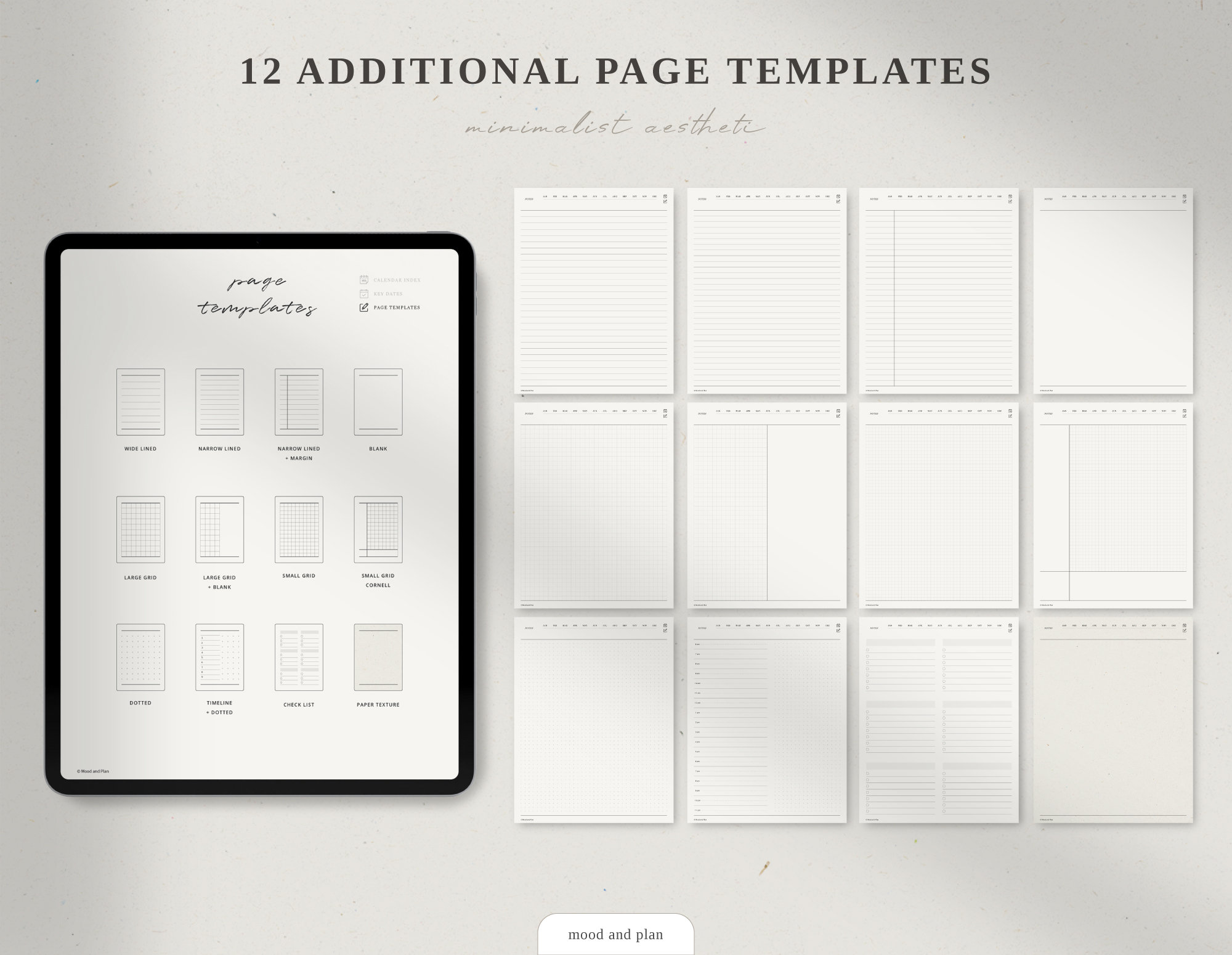 Digital Daily Journal, Minimalist Digital Journal, Aesthetic Digital ...
