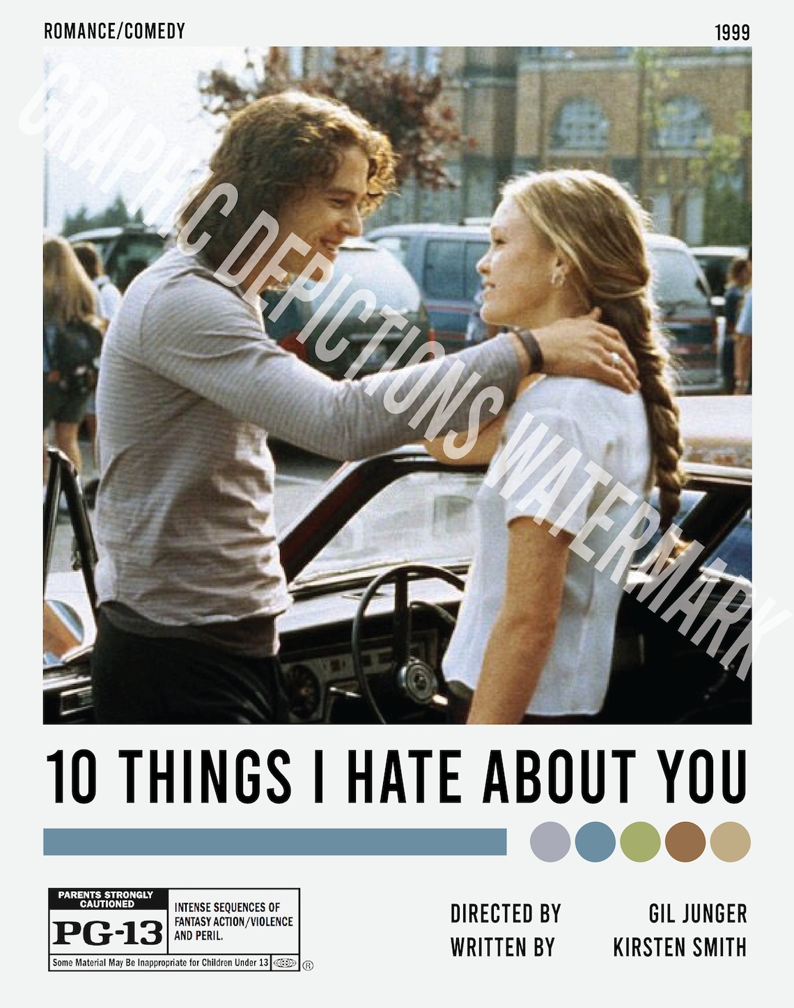 Romcom Aesthetic Movie Poster Pack DIGITAL DOWNLOAD I Eternal Sunshine ...