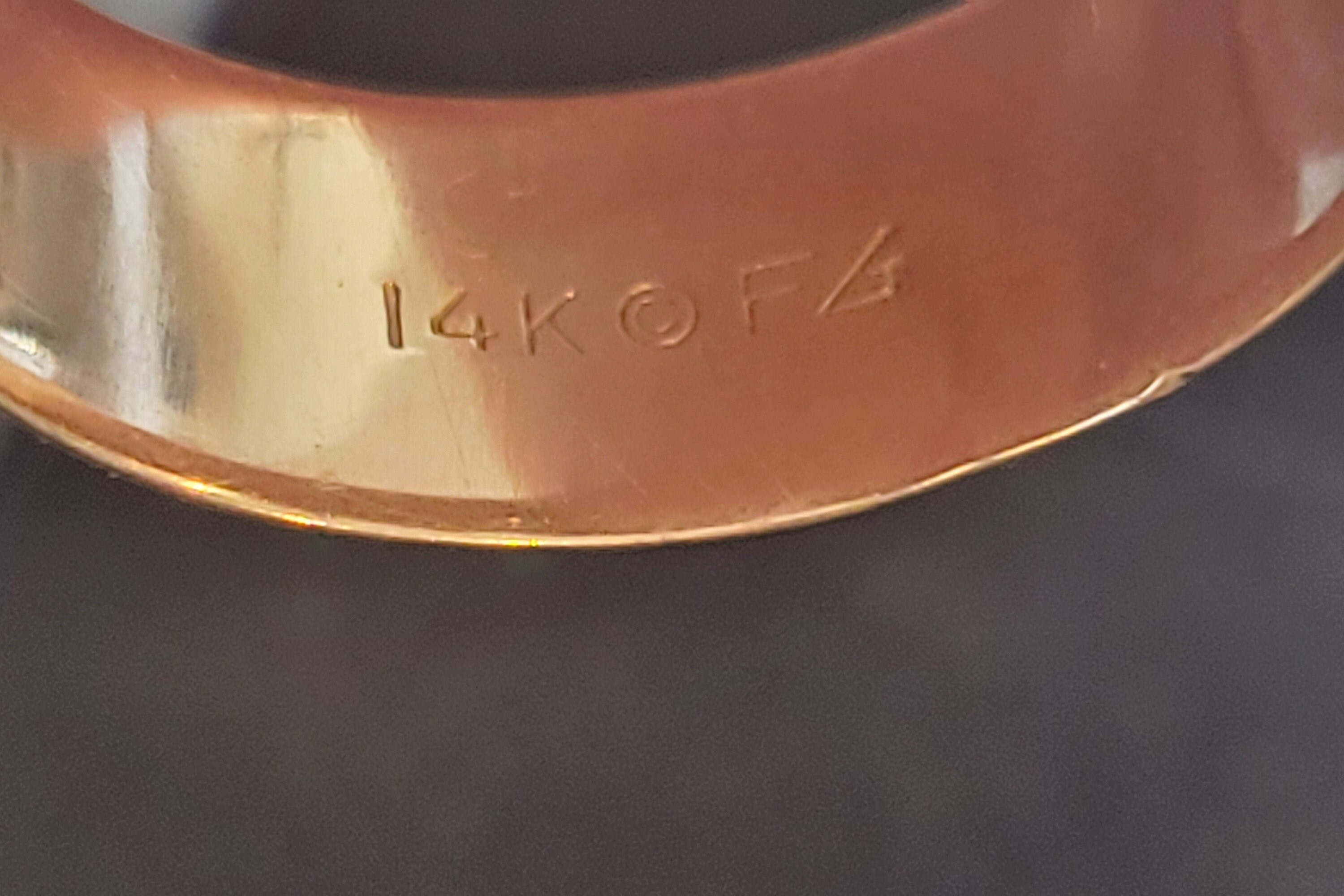 Vintage Fredrick Goldman 14k Cross Wedding Band - Etsy