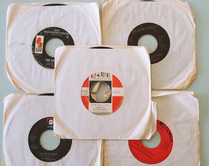 Original"oldies but Goodies" 45 Vinyl Records Lot of 5 - Etsy