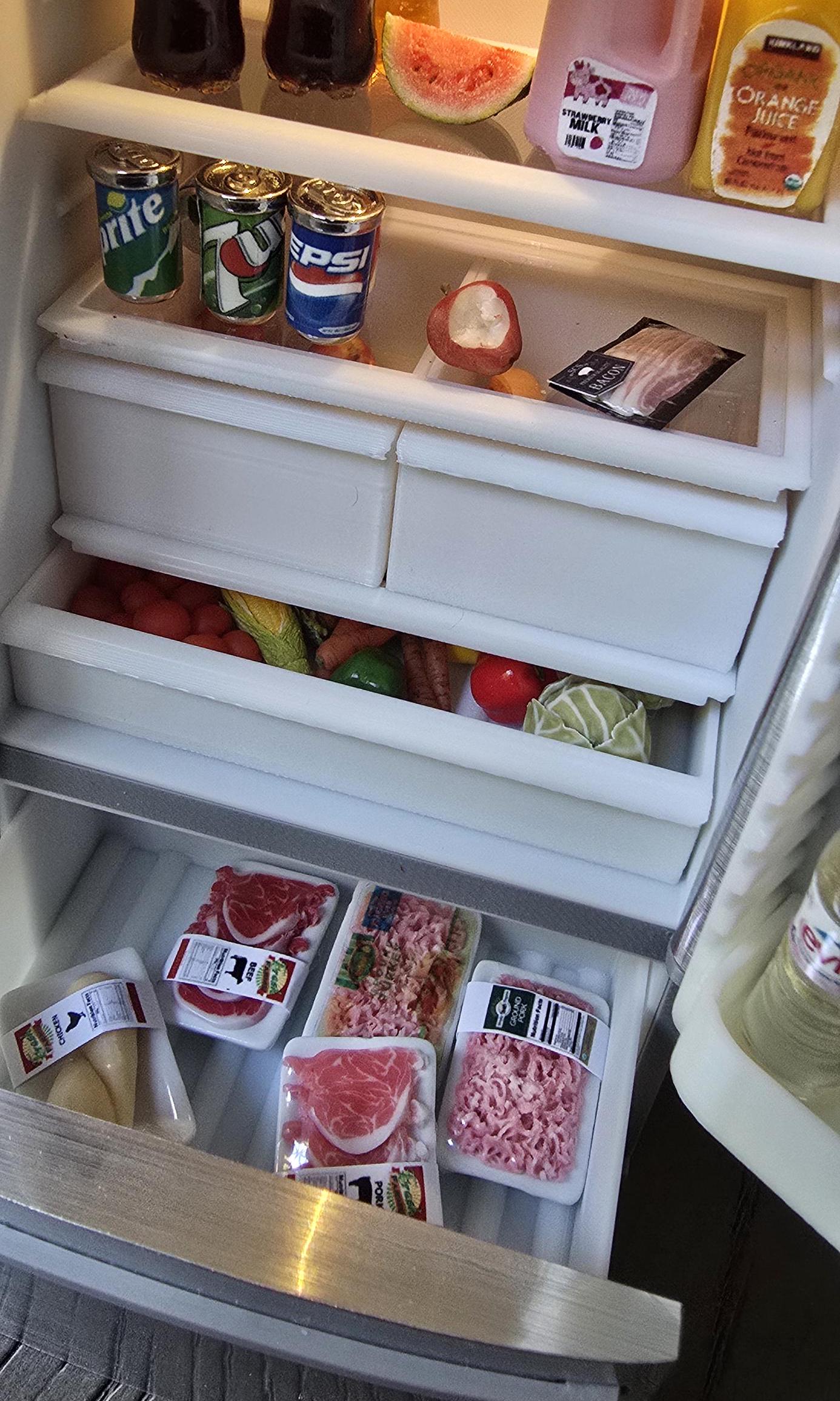 Dollhouse 1:12 Scale Miniature Food Groceries - Etsy