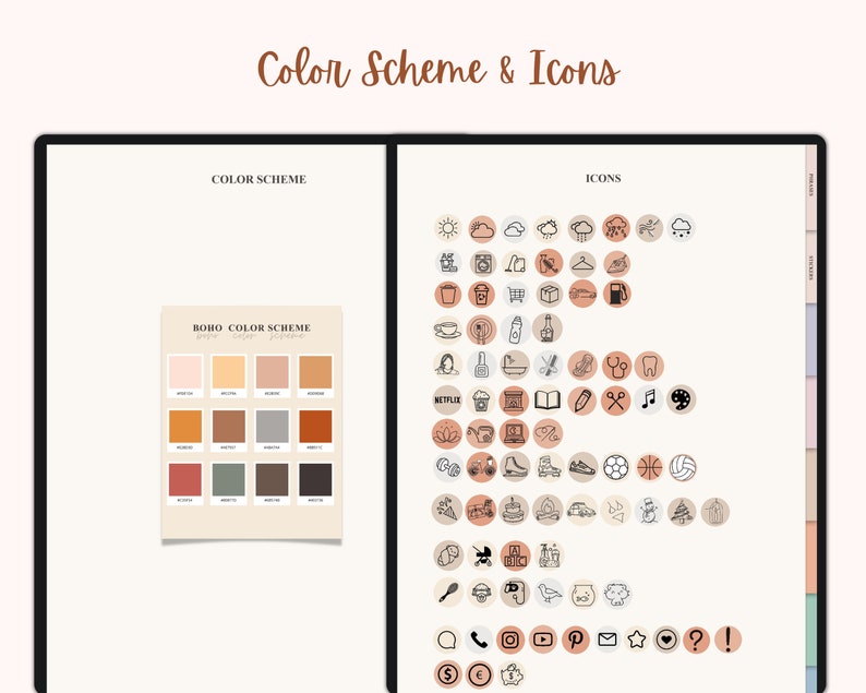 Digital Sticker Book | Pre-cropped Samsung Notes Stickers | Digital ...