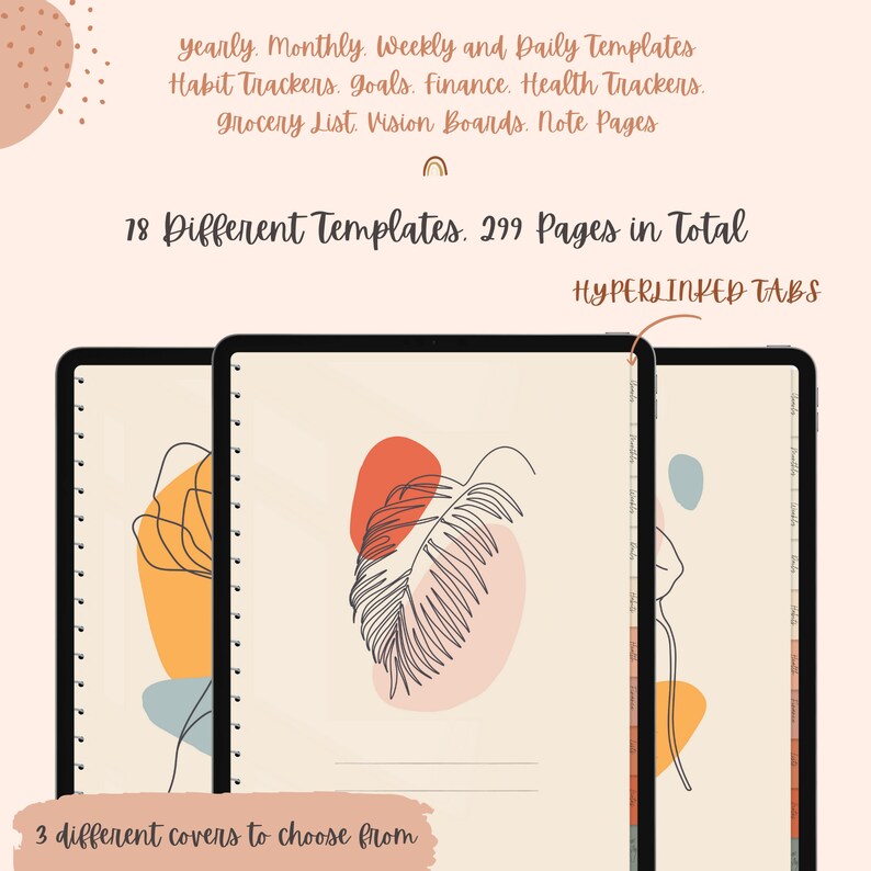 Samsung Notes Boho Undated Digital Planner Digital Journal - Etsy