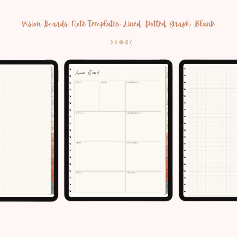 Samsung Notes Boho Undated Digital Planner Digital Journal - Etsy