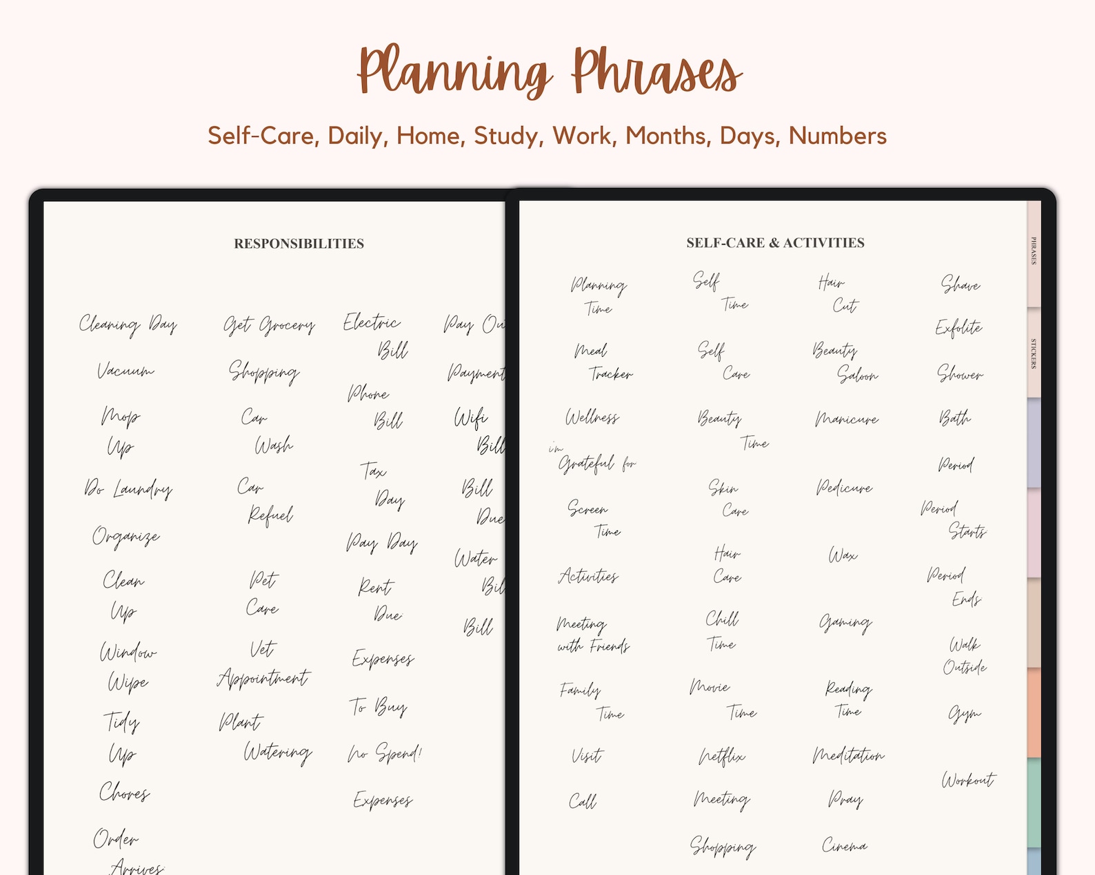 Digital Sticker Book | Pre-cropped Samsung Notes Stickers | Digital ...