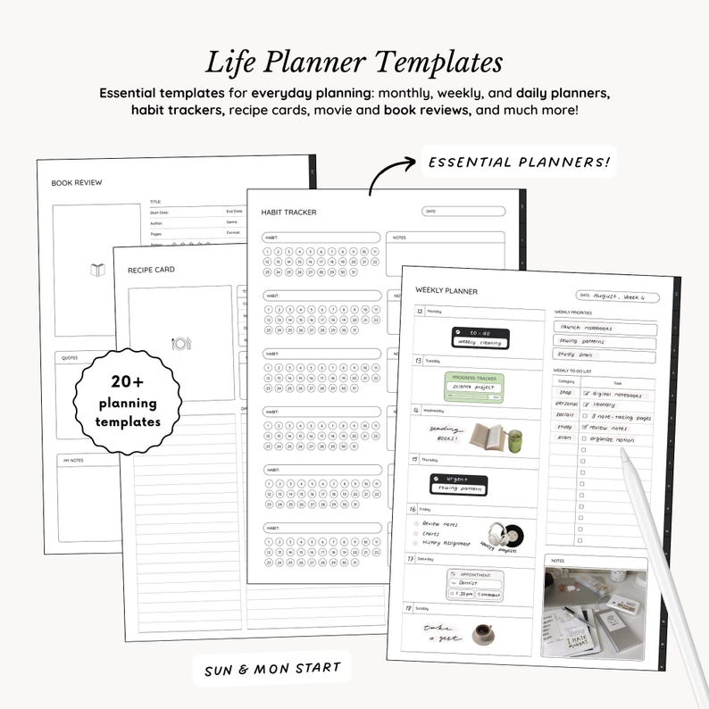 Samsung Notes Digital Notebook | Samsung Notes Digital Planner ...