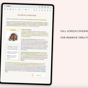 200 Android Note-taking Templates | Colorful Note Templates | Student ...