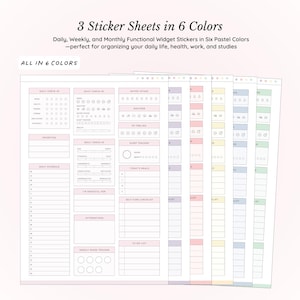 Samsung Notes Sticker Book, Samsung Notes Stickers, Planner Sticker ...