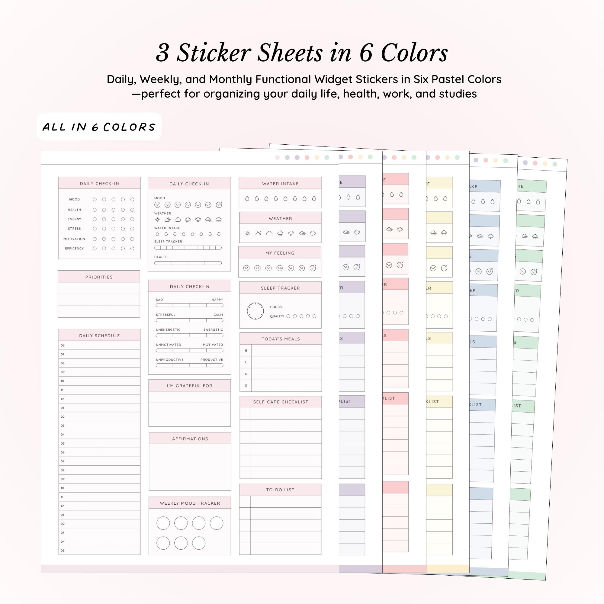 Samsung Notes Sticker Book, Samsung Notes Stickers, Planner Sticker ...