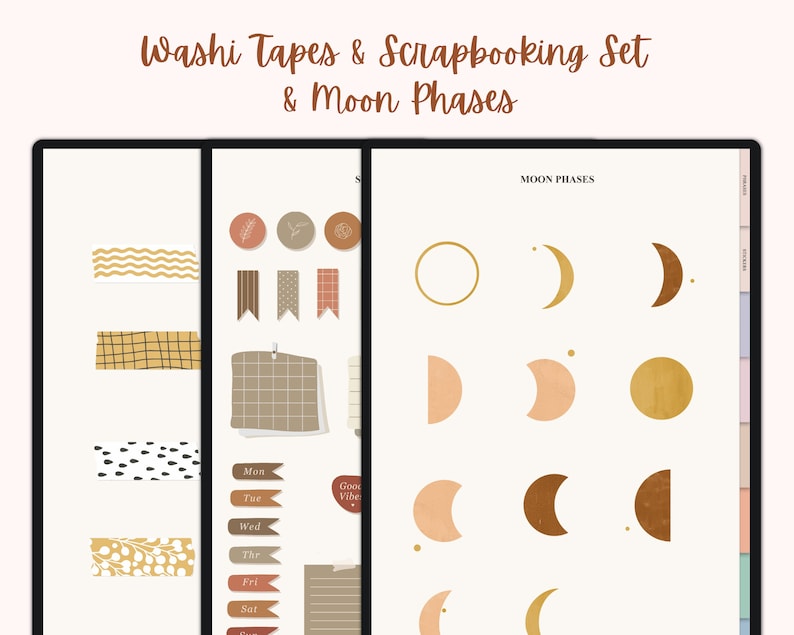 Digital Sticker Book | Pre-cropped Samsung Notes Stickers | Digital ...