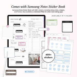 Samsung Notes Digital Notebook | Samsung Note Planner | Student Android ...